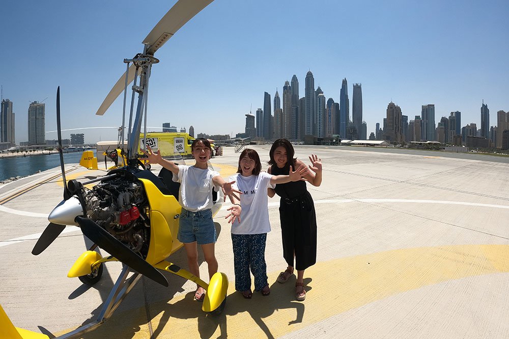 Gyrocopter Flight Experience in Dubai Over Skies