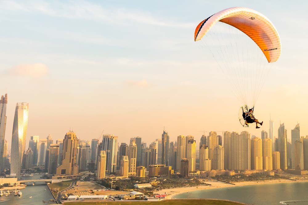 Paramotor Tour in Dubai | Best Desert Adventure