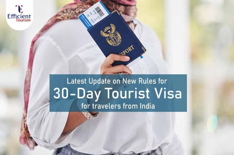 Latest Update on New Rules for 30-day tourist visa for travelers from ...